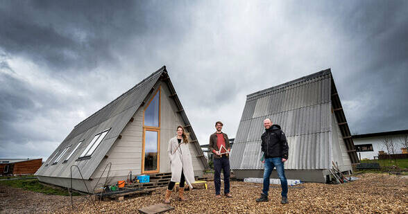 Ikonisk arkitektur med ekologiska förtecken i den lilla skalan - Swisspearl